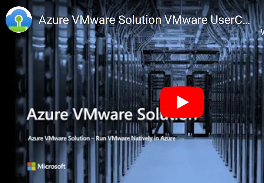 Azure VMware Solution UserCon Presentation - VirtualWorkloads | Azure VMware Solution