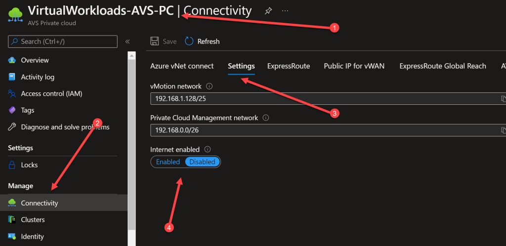 Azure VMware Solution: Internet Egress via Azure - VirtualWorkloads | Azure VMware Solution